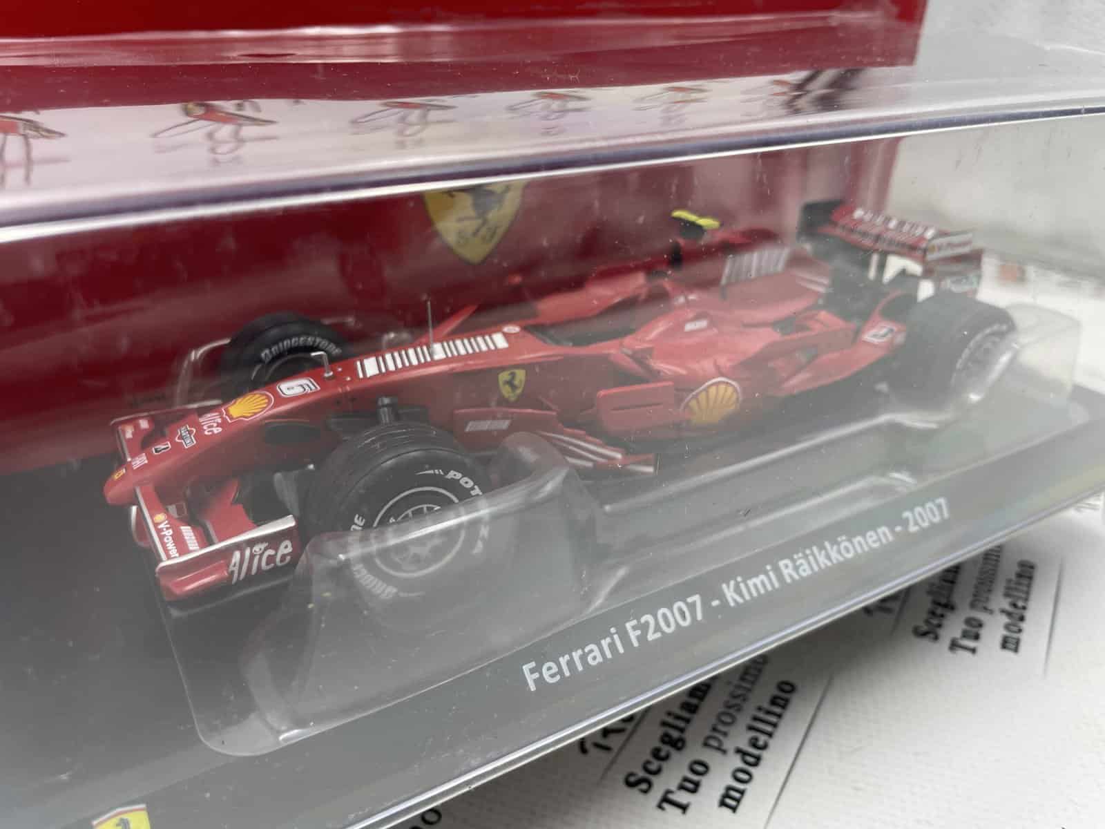 DIE CAST 1/24 " FERRARI F2007 - KIMI RAIKKONEN - 2007 " FERRARI F1 ...