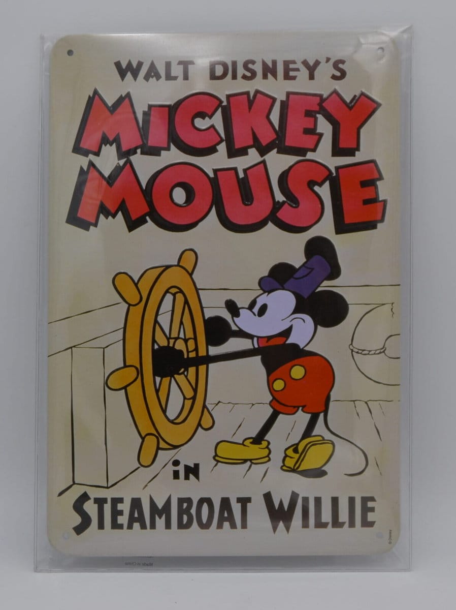 TARGA IN LATTA " WALT DISNEY ' S PRESENTS MICKEY MOUSE IN - STEAMBOAT ...